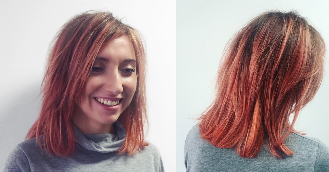 Beauty: Watercolour Hair with Matrix | Rock On Holly