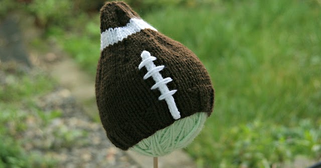 Free Knitting Pattern Friday - Football Infant Hat
