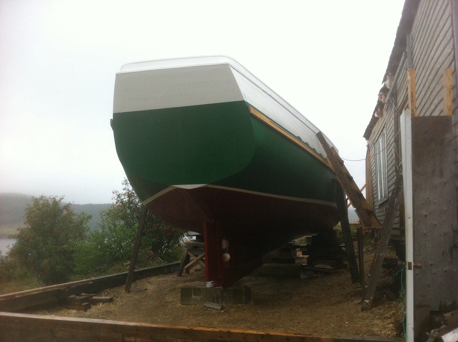 ICH Blog: A few quick pics of Henry Vokey's schooner, Trinity, Newfoundland