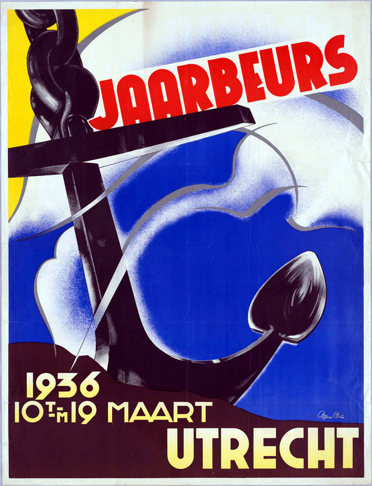 Flares into Darkness: Vintage Dutch posters
