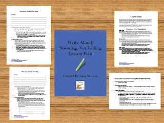 Classroom Freebies Too: Show, Not Tell Lesson Plan