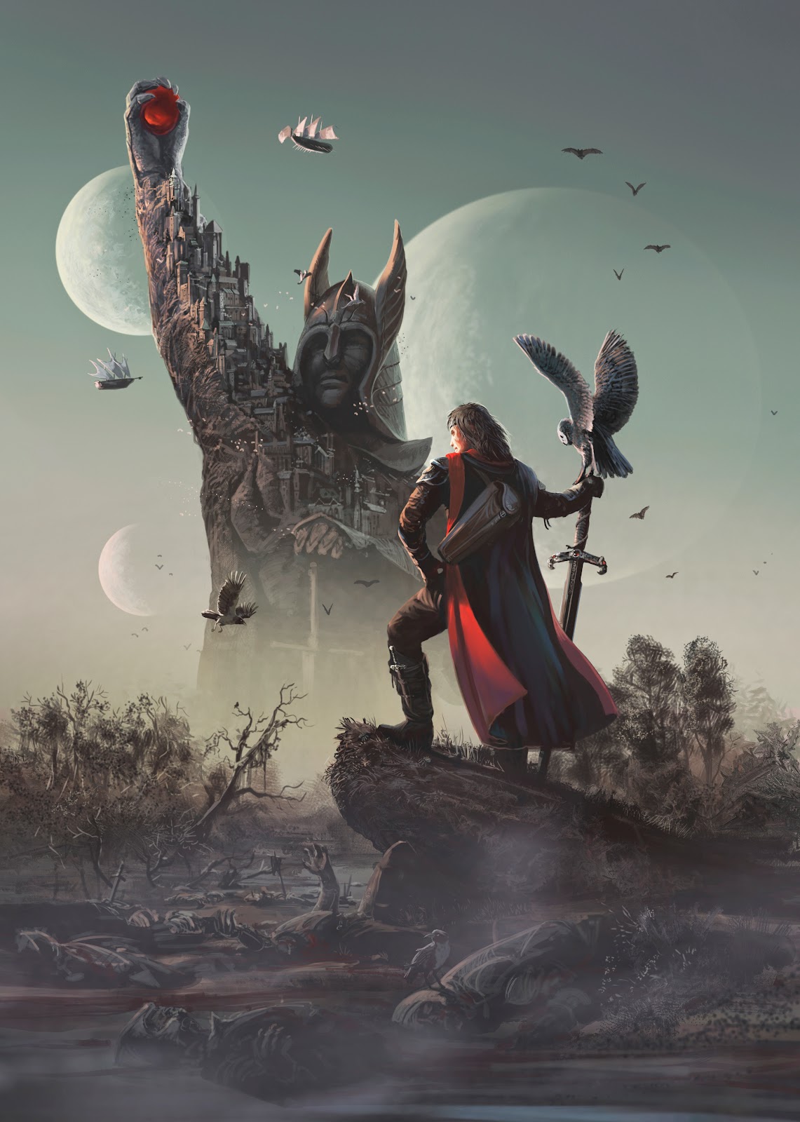 The Art of Gyula Pozsgay: Witch Knight - book cover