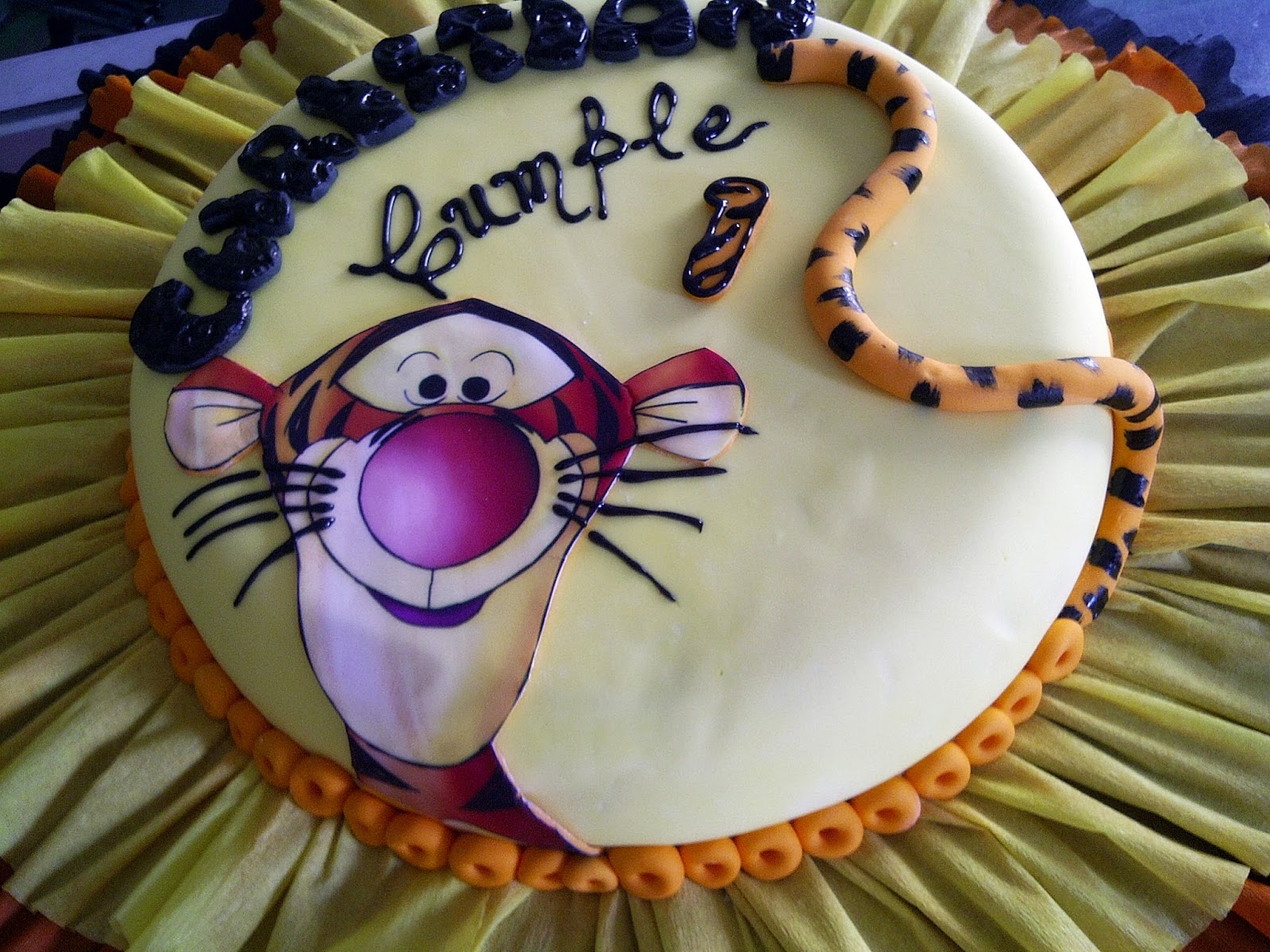 Tortas y Decoraciones: Torta de Tigger