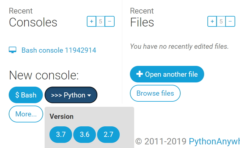 小狐狸事務所: 免費的線上 Python 執行環境 PythonAnywhere
