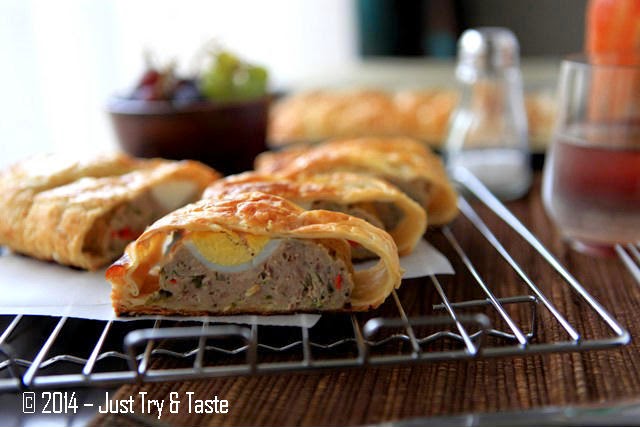 Picnic Roll Daging Sapi-Ayam dengan Telur Rebus | Just Try & Taste