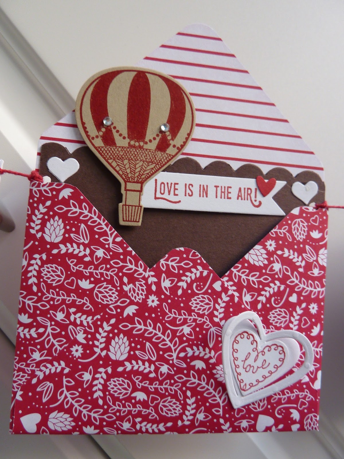 Stamp Your Way: Valentine Love Letters Banner