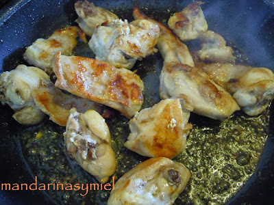 Conejo en salsa agridulce. | Mandarinas y miel