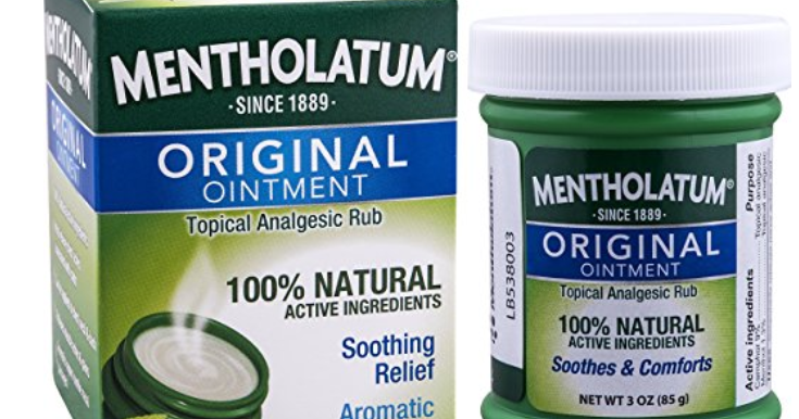 3oz Mentholatum Original Ointment 100% Natural Active Ingredients for ...