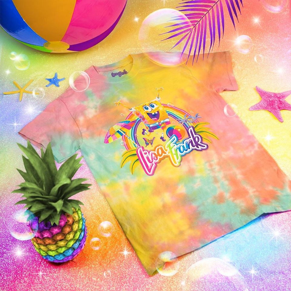 NickALive!: Hot Topic Launches Lisa Frank x SpongeBob SquarePants ...