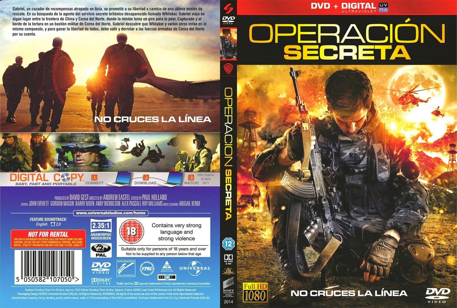 Mundo Covers DVD: Covert Operation Operación Secreta
