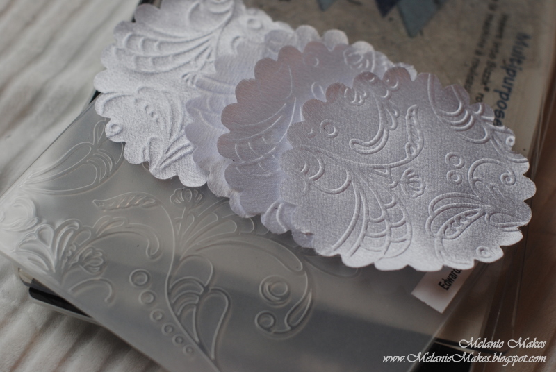 Fantabulous Cricut Challenge Blog: Quick Tip Tuesday - Embossed Fabric