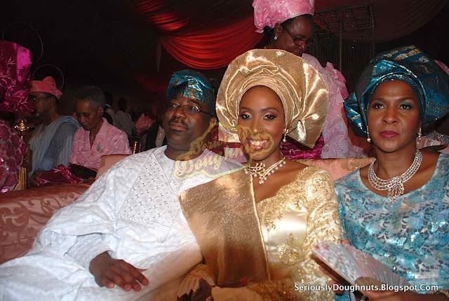 THE FIRST KISS AND ALL THE FANFARE AT FUNKE FOWLER AND ABI KUKU'S ...