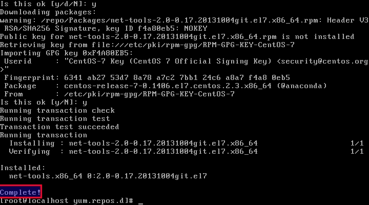 Install ifconfig di CentOS 7 Server (Core) | Coretan Bocah IT