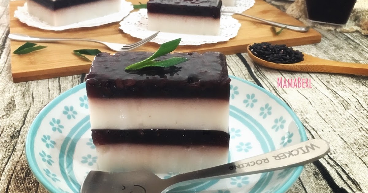 Recipe • Pulut Hitam Kanten