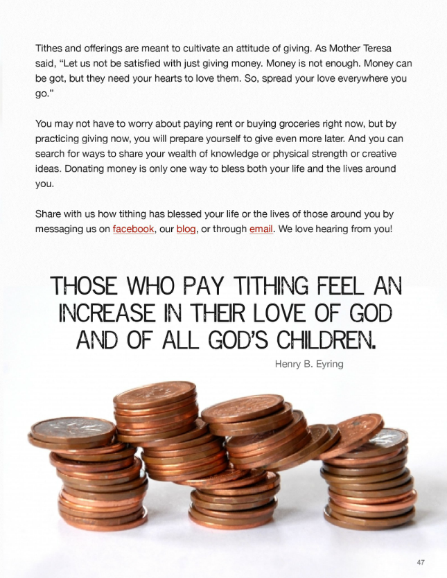 Stand & Shine Magazine: Tithes & Offerings