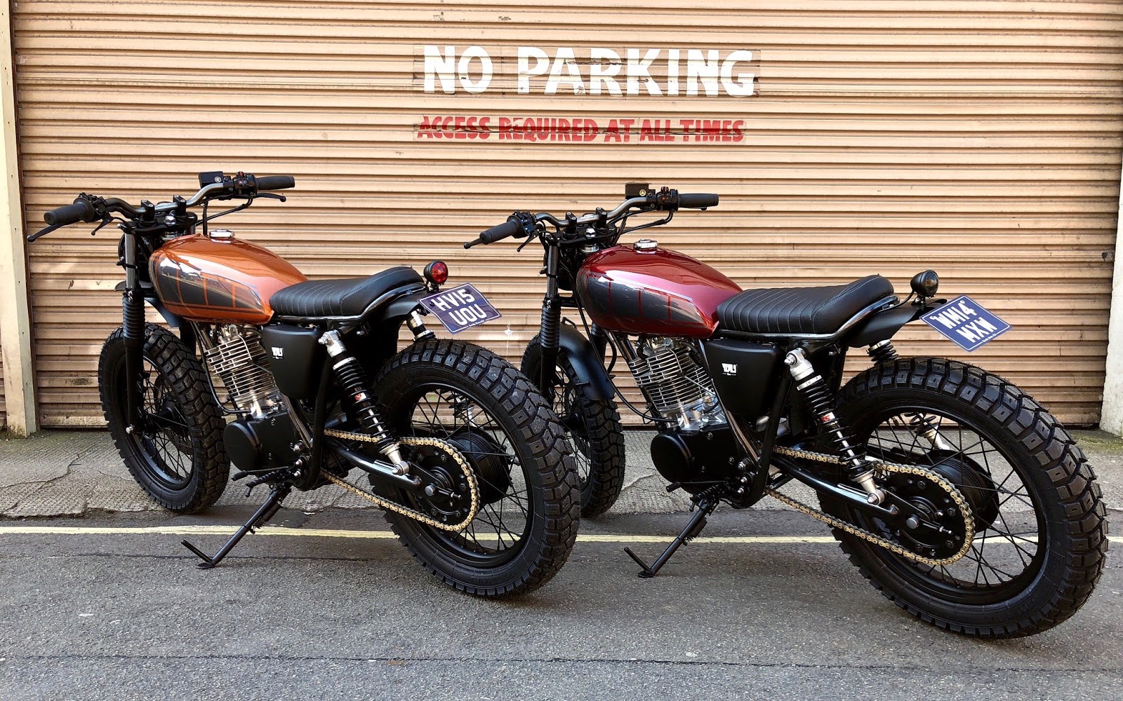 SR400 Duo - Inazuma café racer