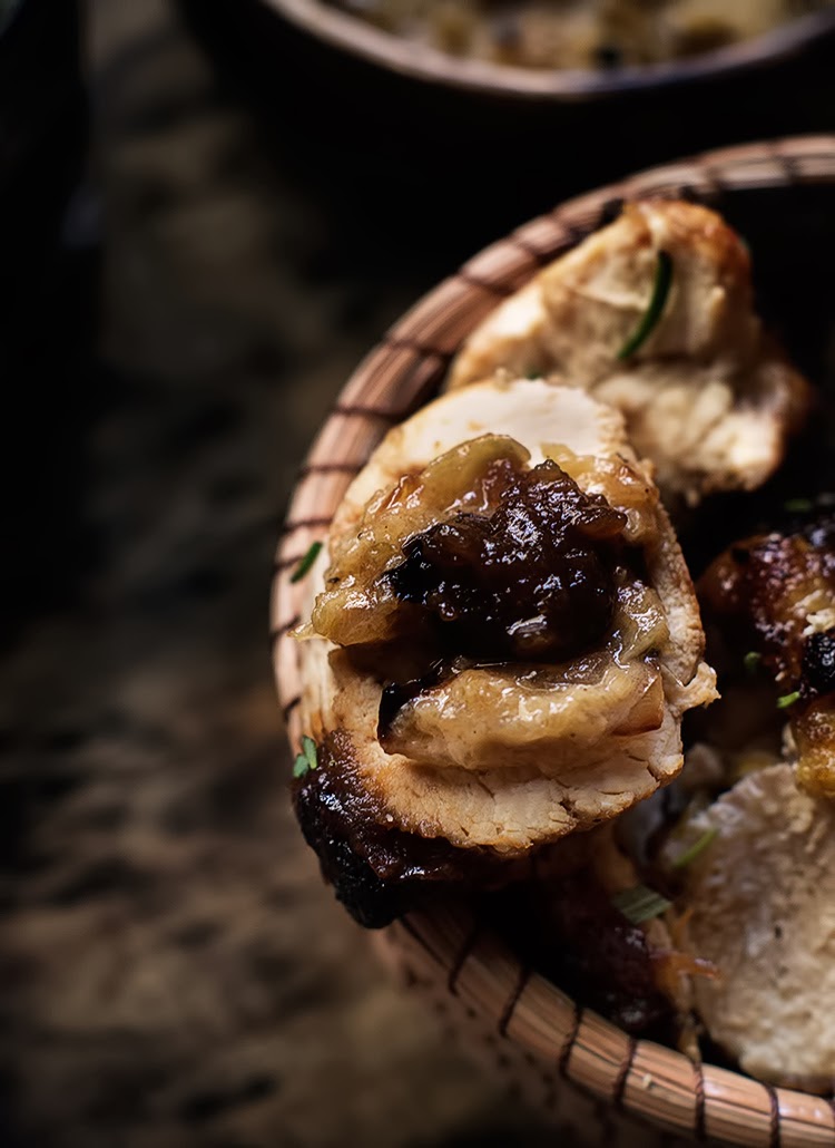 Pollo Glaseado al Tamarindo con Puré de Cebolla | RÚSTICA