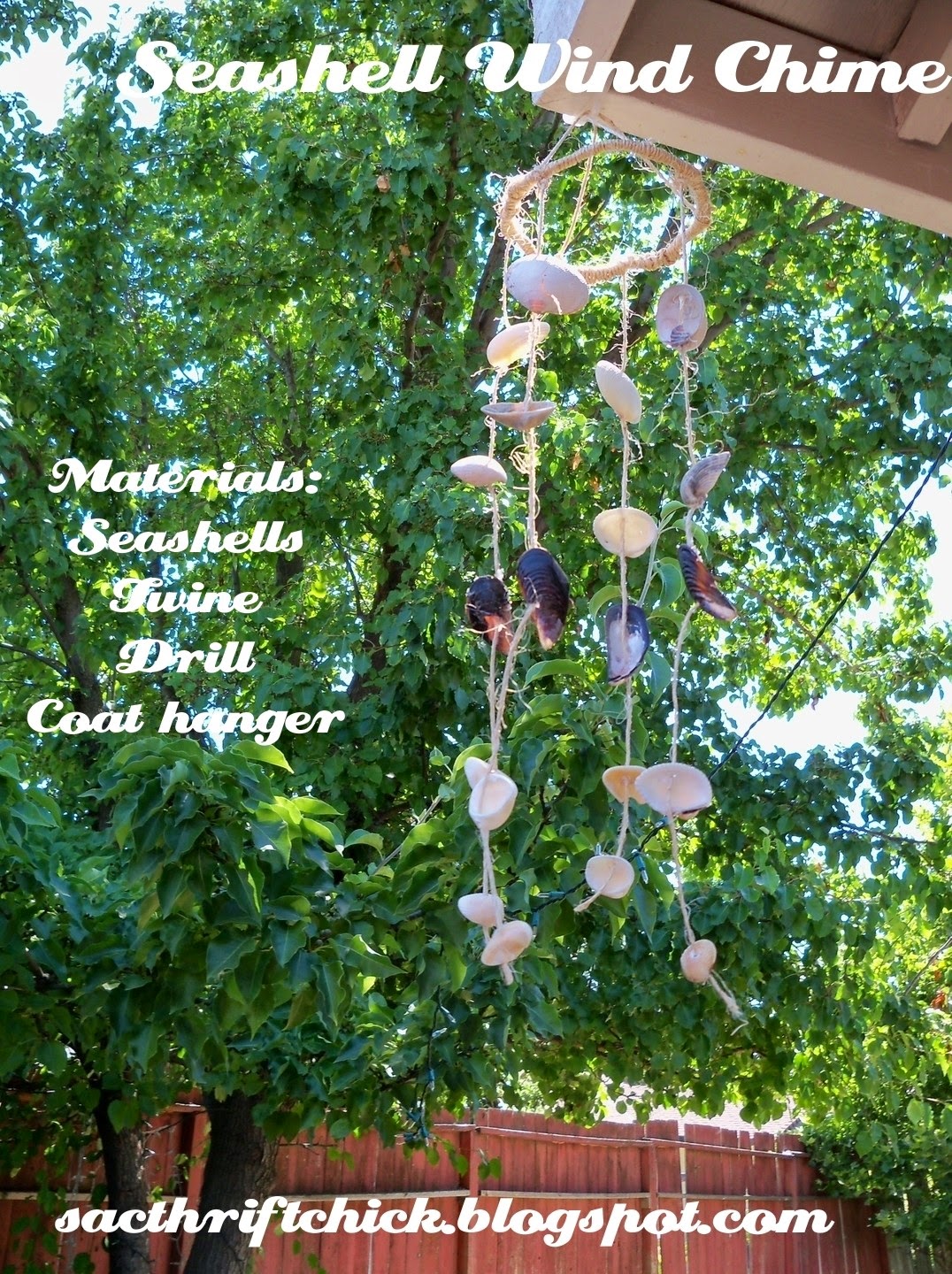 How to Make a Seashell Wind Chime