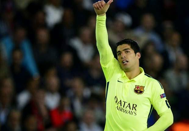 Genius Moment: Suarez makes it 400 for Barcelona as semi-final berth ...