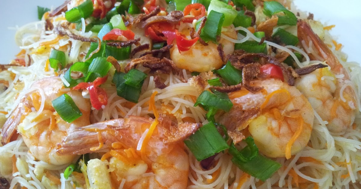 Mee Hoon Goreng Putih Simple - Kuali Sakti!!..