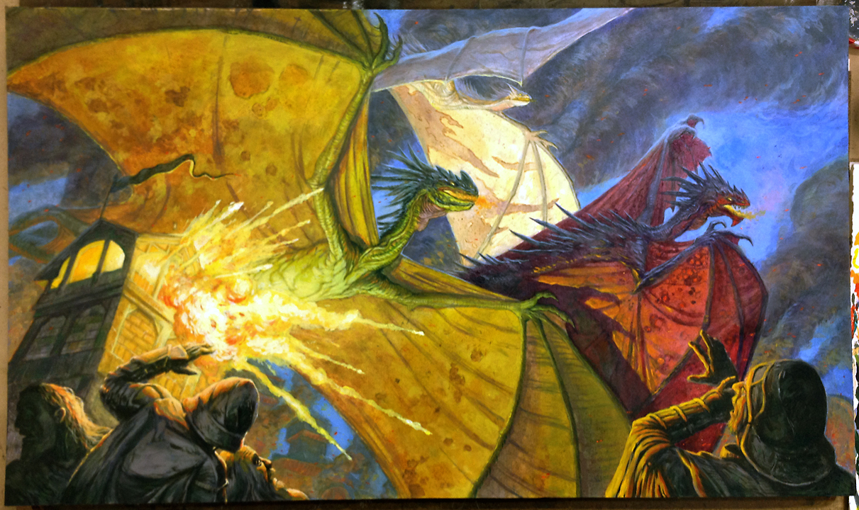 The DOODLES, DESIGNS, and aRT of CHRISTOPHER BURDETT: The Three Dragons ...