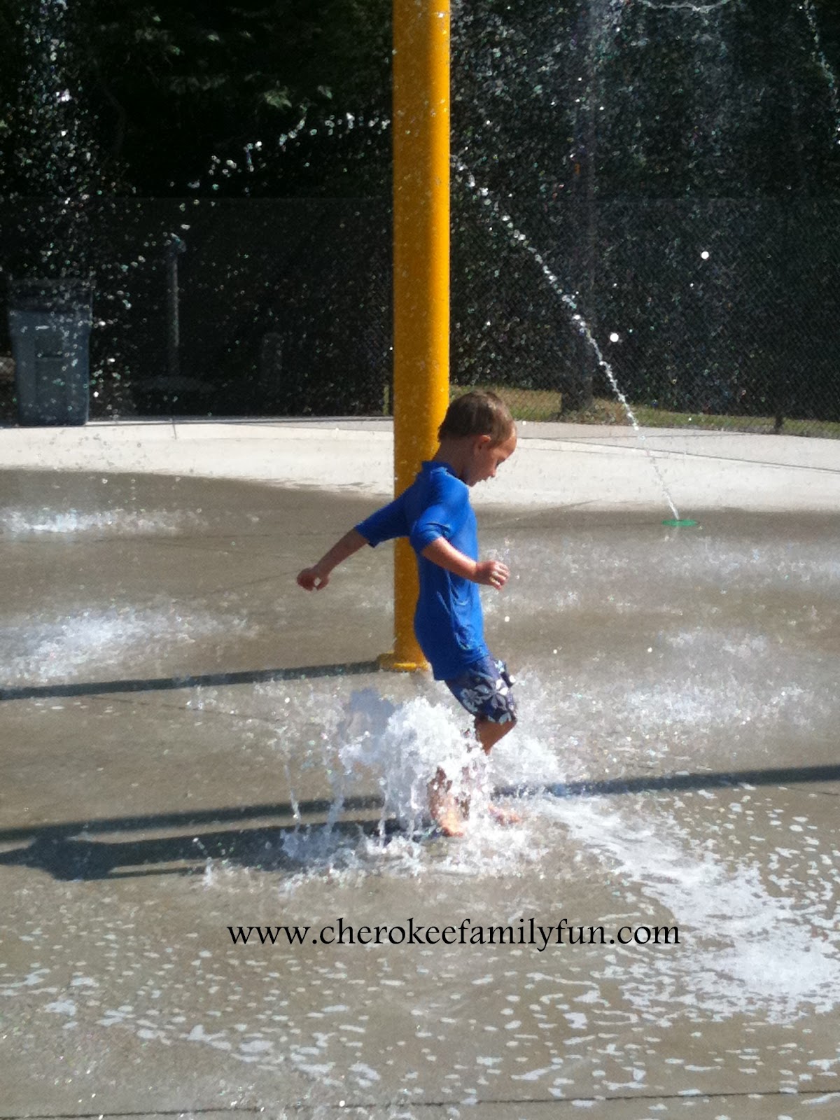 Cherokee Family Fun: Waleska's Splash Pad is a blast!