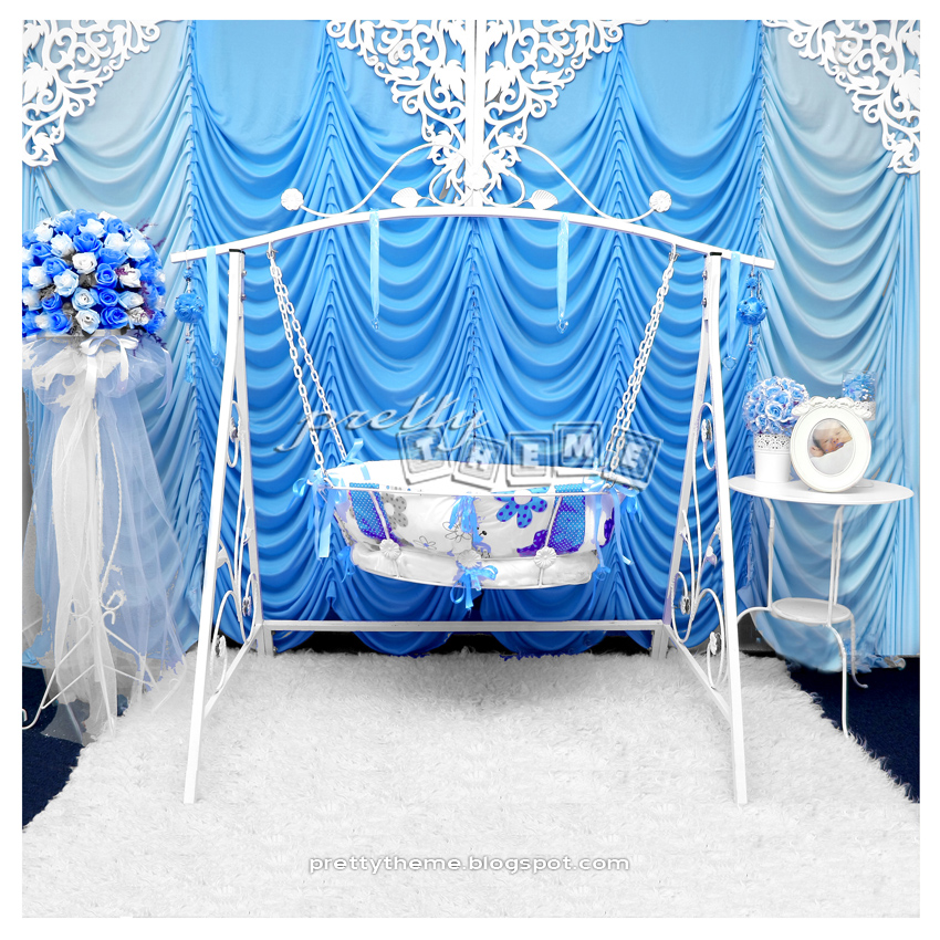 Pretty Theme Event Planner: Aqiqah Cradle