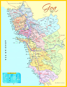 SOUTH INDIA TOURISM: GOA TOURISM MAP / TOURIST PLACES IN GOA / BEACHES ...