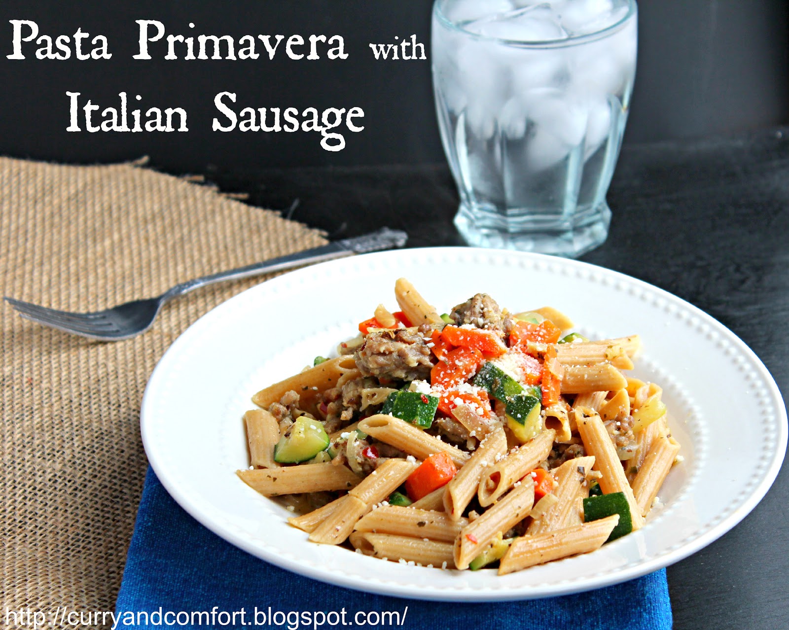 Kitchen Simmer: Pasta Primavera with Italian Sausage