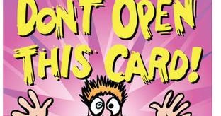 Petersham Bible Book & Tract Depot: Don't Open This Card!