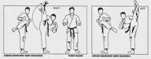 El Dojo de Kalvin: Patadas básicas en Karate-Do