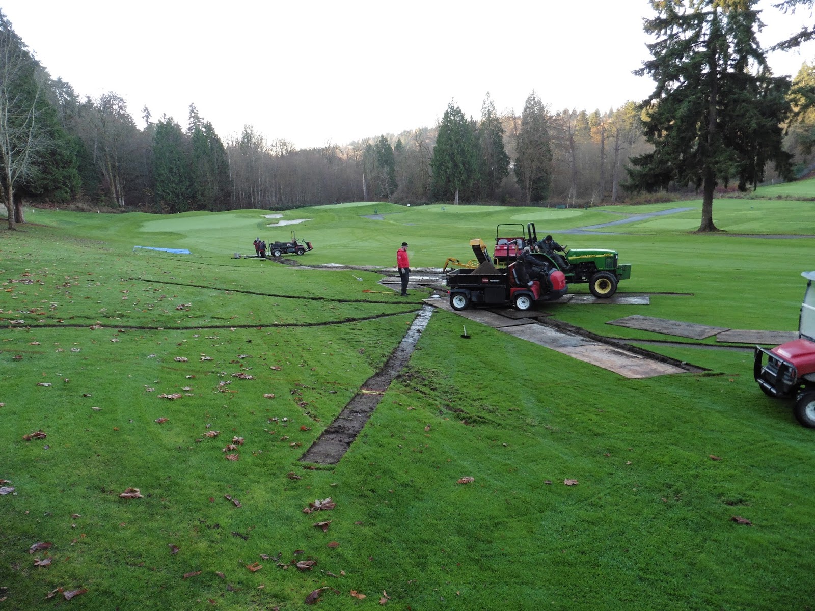 Glendale Country Club: #10 Fairway Drainage Project