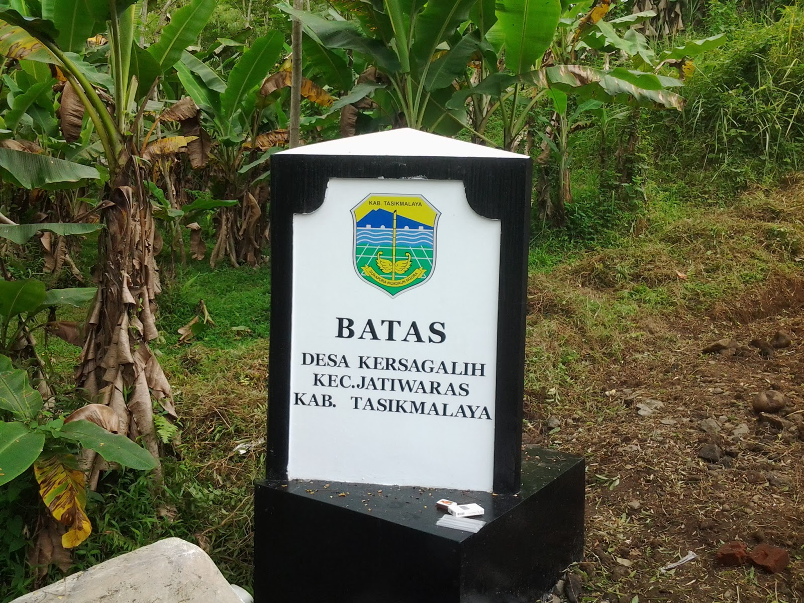 Pemerintah Desa Kersagalih: Tugu batas Desa