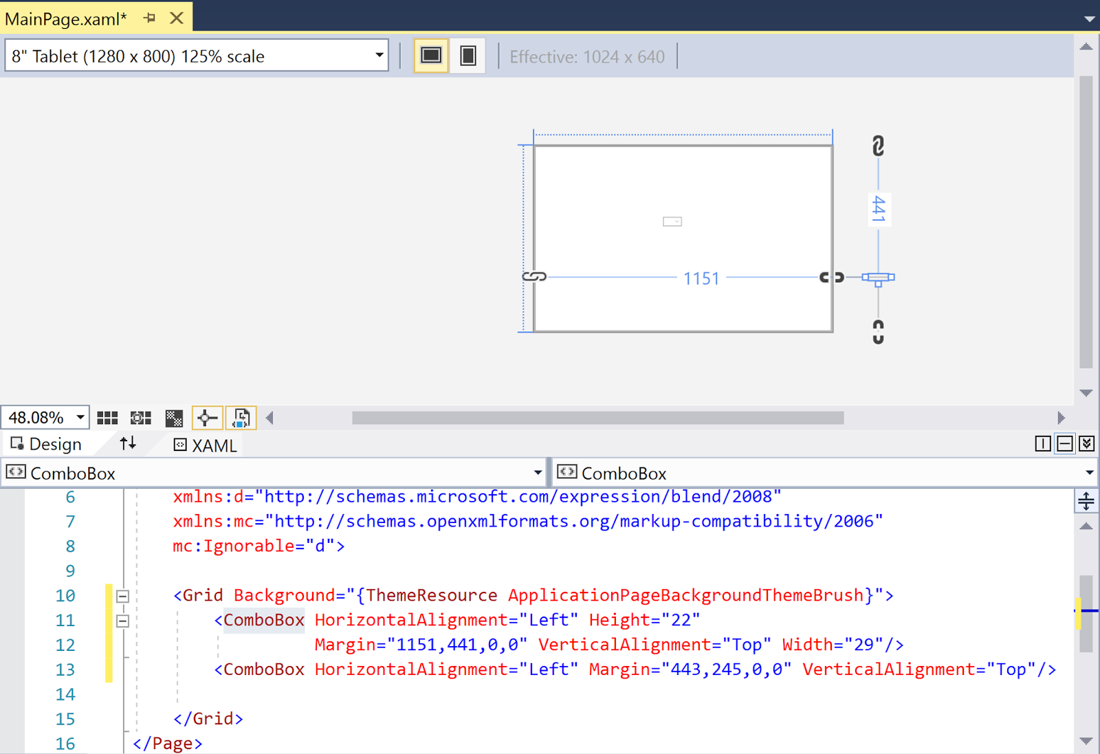 Uwp Xamls Combobox Control Part 1