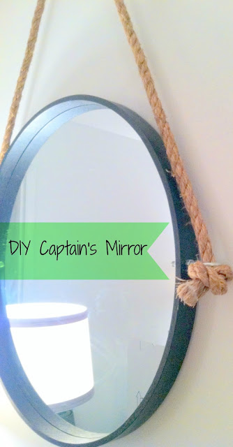 hopes & dreams: DIY Captain's Mirror How-To {restoration hardware inspired}