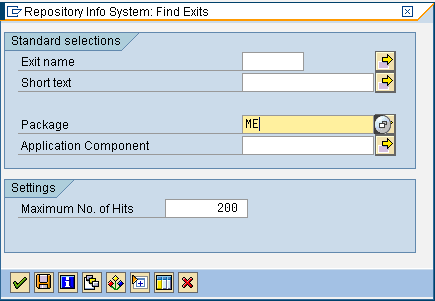 Finding Customer Exits Via SMOD Transaction - SAP ABAP.