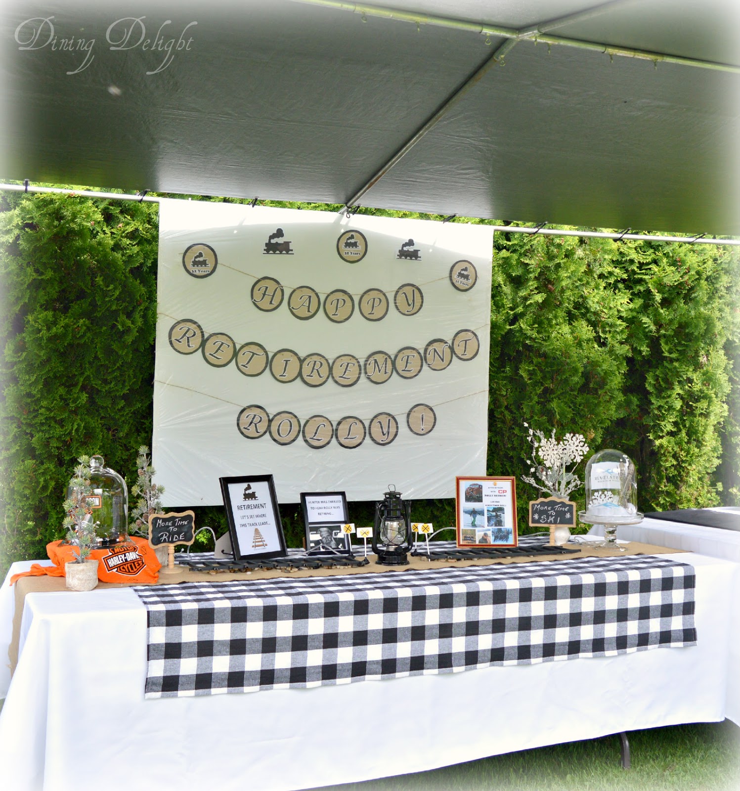 Dining Delight: Railroad Retirement Party