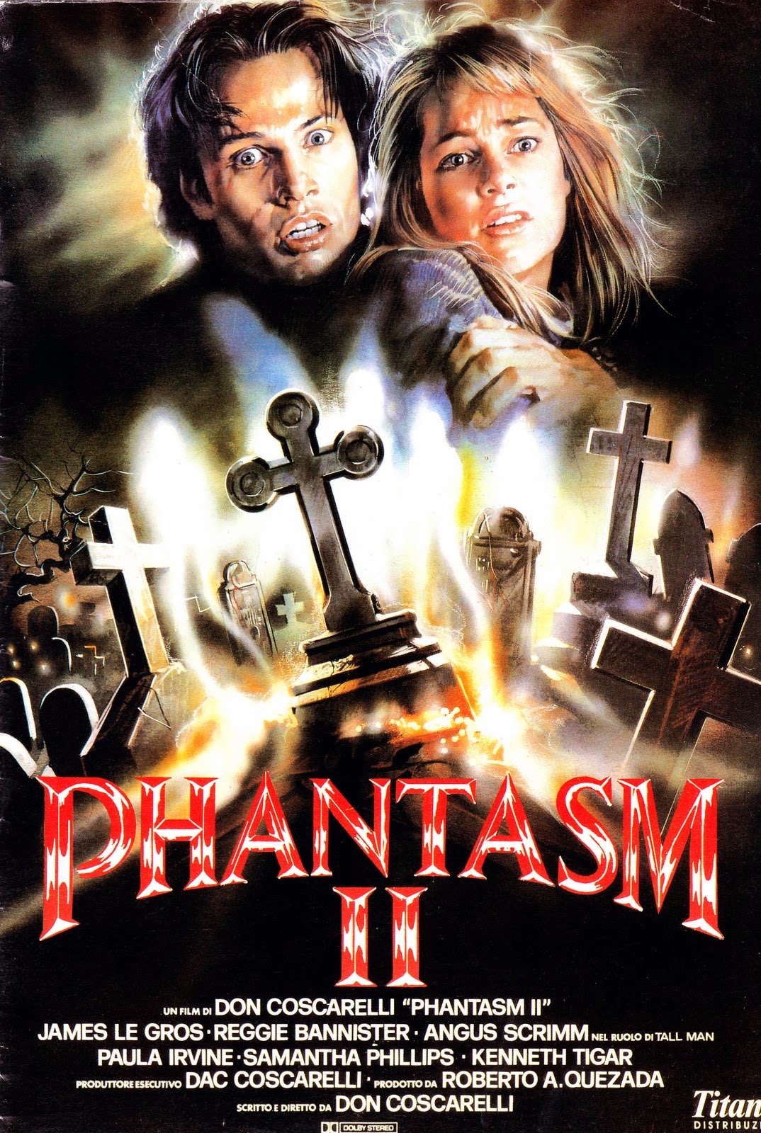 Futuro Finale 2088AD: Phantasm saga posters.