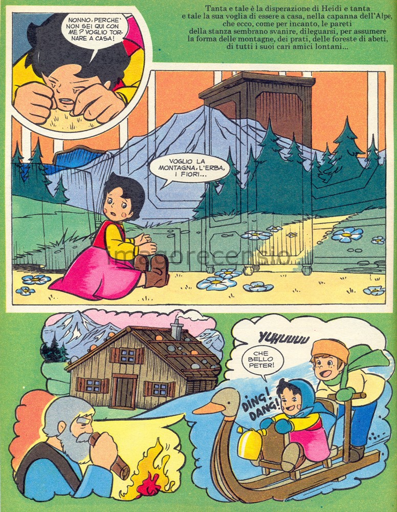 Imago Recensio: Heidi nel "Corriere dei Piccoli" - Ultimi 6 numeri (dal ...