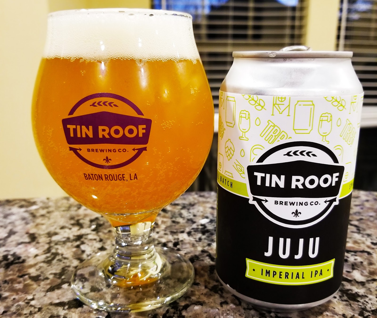 Bite and Booze: Feature Beer Friday: Tin Roof's Juju Imperial IPA