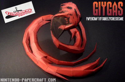 Earthbound - Giygas Papercraft | Papercraft Paradise | PaperCrafts ...