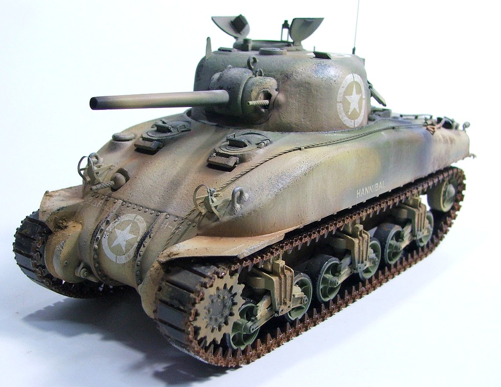 Panzerserra Bunker- Military Scale Models in 1/35 scale: M4A1 (75) DV ...