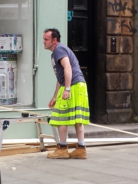 Seduced by the New...: Scotland: Safety Kilt
