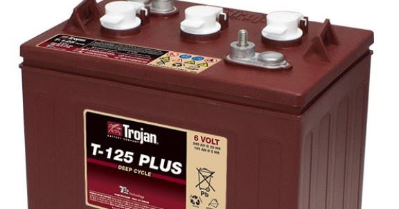 TROJAN T-125 6V 240Ah DEEPCYCLE SULU AKÜ | Trojan Akü