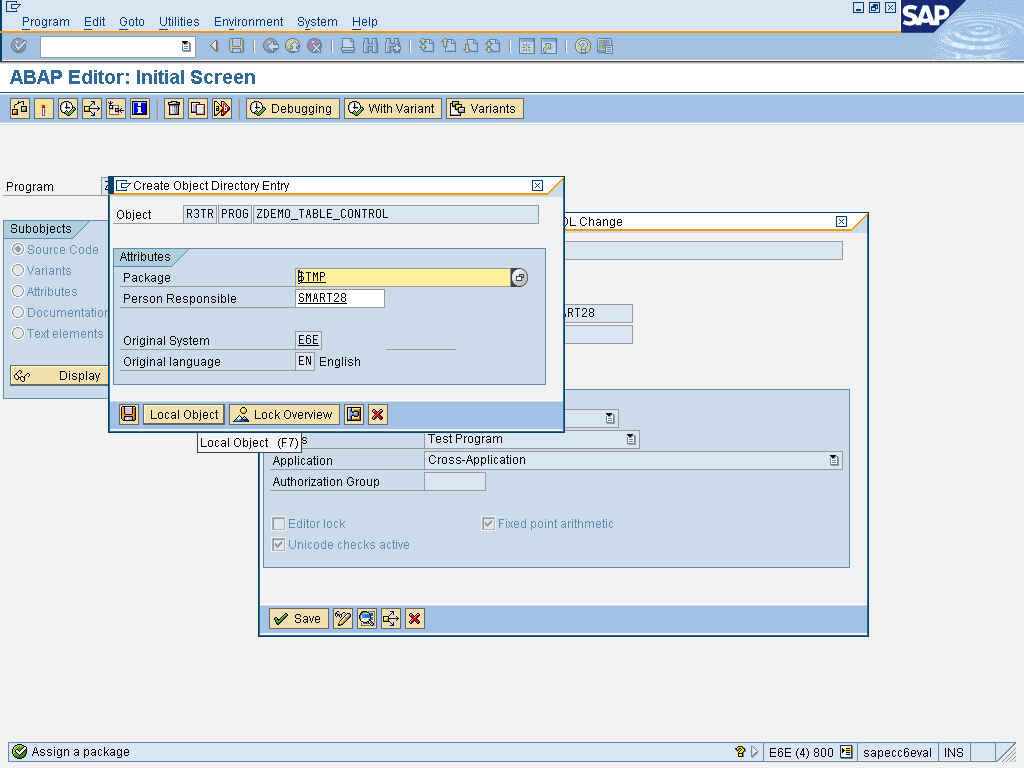 Simple Steps To Create Table Control Without Wizard Module Pool Programming Learn Sap Program 3357
