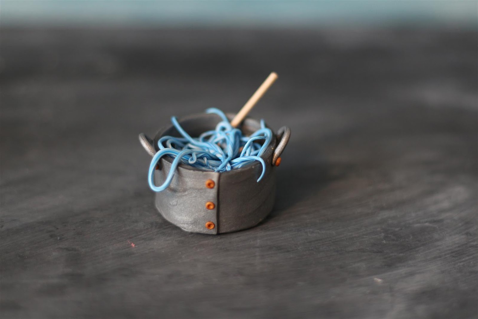 emuse: The Clangers in Clay: Blue string pudding