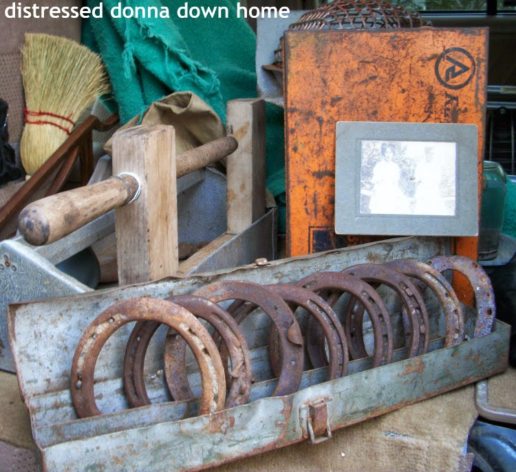 Distressed Donna Down Home: The Rusty, Crusty Stuff