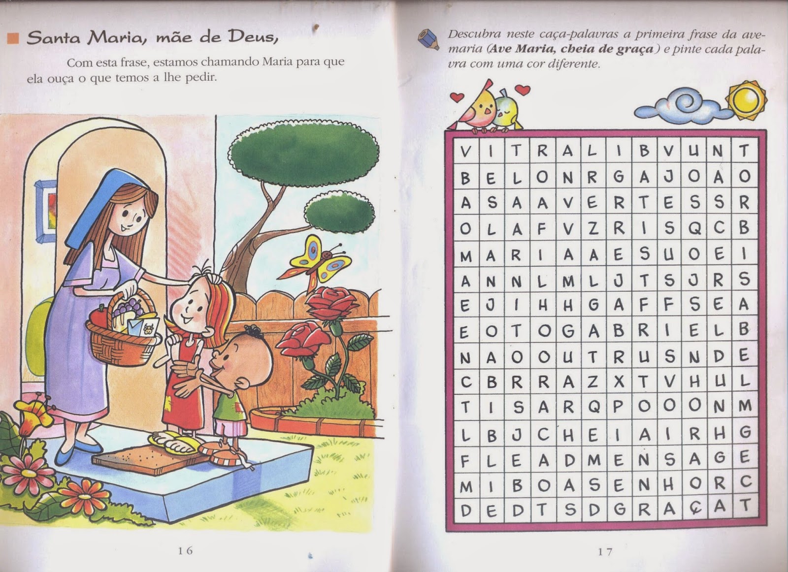 Educação Infantil 1ºano Livro A Ave Maria