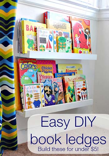 Unique DIY Book Storage Solutions - Home Crafts by Ali