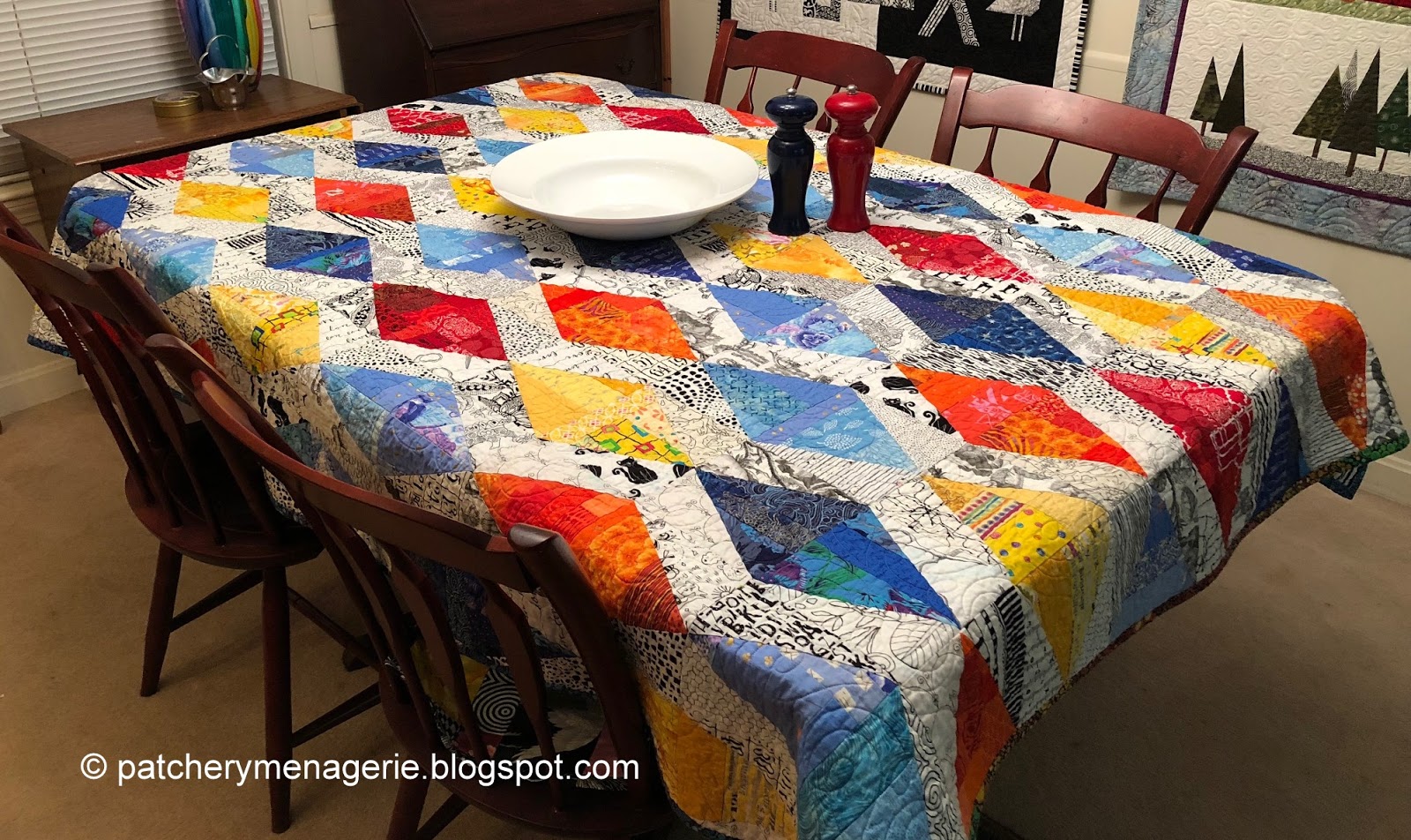 The Patchery Menagerie: Table Quilts